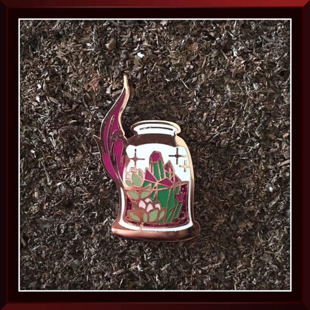 Tourmaline Inkwell - Three Muses Ink