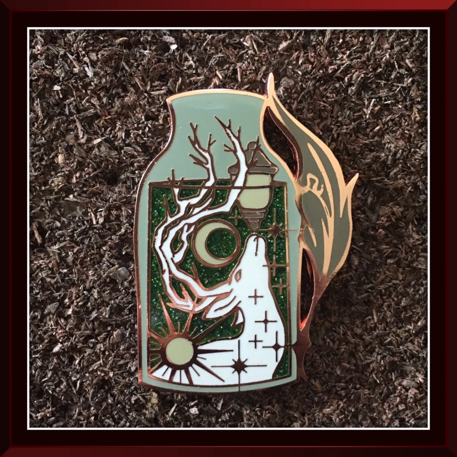 Muse Antler Inkwell Dark - Three Muses Ink