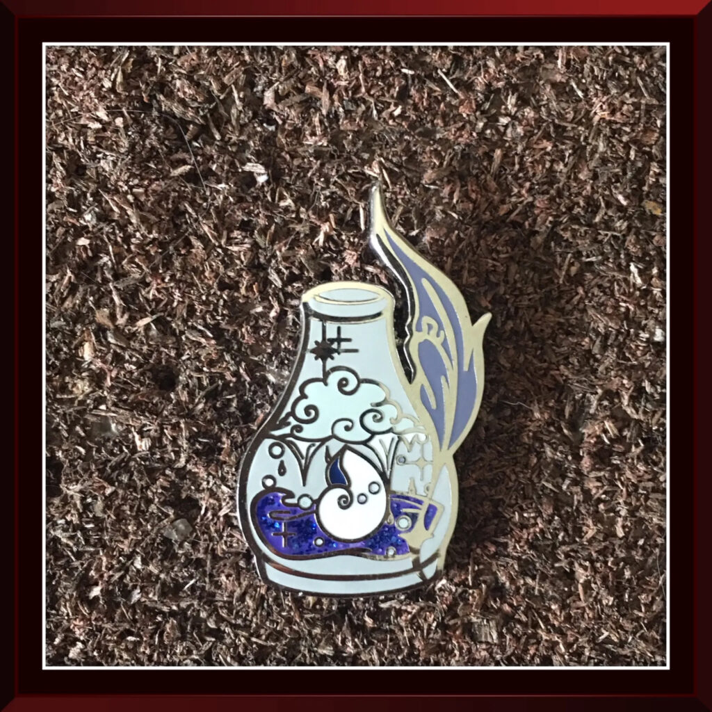 Rain Nautilus Inkwell - Three Muses Ink