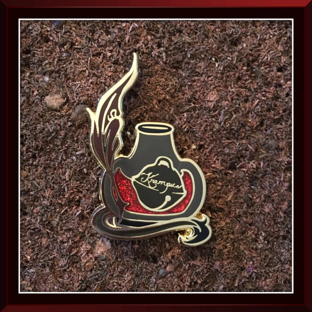 Krampus Inkwell - Three Muses Ink